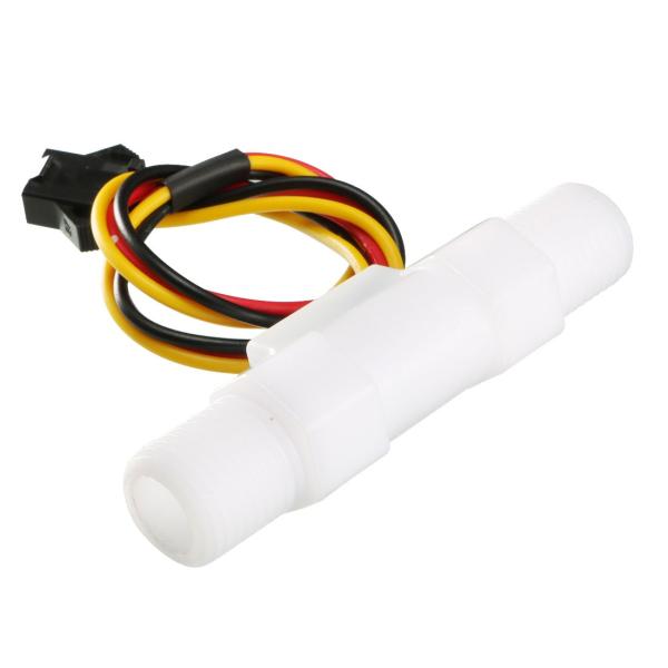 【本商品は海外出荷】お届けは通常20-30日を頂いております。すべての材料はSGS試験標準に準拠しています。軽量、小型、設置が簡単です。三線接続：正の場合は赤、負の場合は黒、パルス信号の場合は黄。水流センサは給湯器に適用され、フロースイッチ...