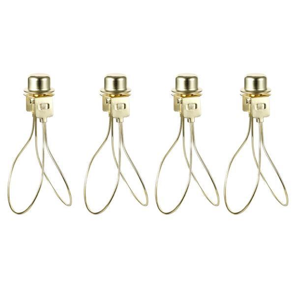 【本商品は海外出荷】お届けは通常20-30日を頂いております。丸ワイヤーアダプターは、ワッシャータイプのランプシェードを、ランプハープを必要とせずに通常の形状のバルブにクリップするように変換します。1/4 27のネジ山を標準ランプのフィニア...