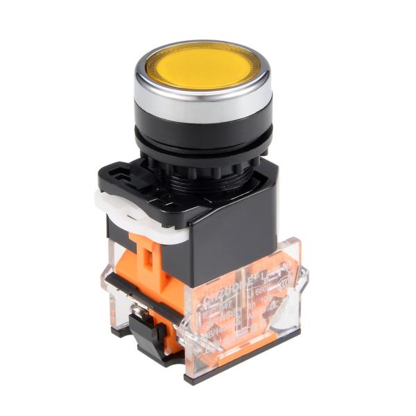 【本商品は海外出荷】お届けは通常20-30日を頂いております。（定格）電圧および電流：AC 380V / DC 220V; Ui：660 VI：10A; ライトなし操作タイプ：瞬間; コンタクトタイプ：DPST 1 NO 1 NCパッケージ...