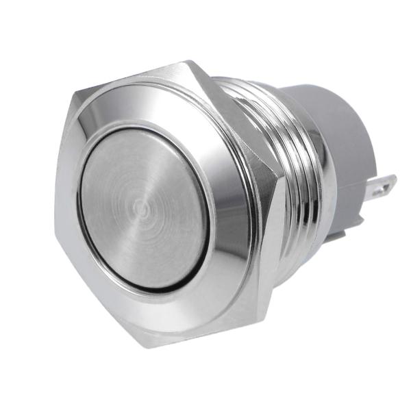 【本商品は海外出荷】お届けは通常20-30日を頂いております。操作タイプ：瞬間; コンタクトタイプ：SPST（1NO）（定格）電圧および電流：250V 2A; 取付穴径：16mmターミナル数量：2; パッケージ内容：プッシュボタンスイッチ1...