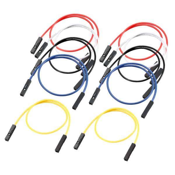 【本商品は海外出荷】お届けは通常20-30日を頂いております。ワイヤタイプ：メス - メス(1ピンヘッダー); 互換性：2.54mmスペースピンヘッダーワイヤー直径：1.3mm; 合計サイズ: 210 x 3mm (L*W)材質：銅線; パ...