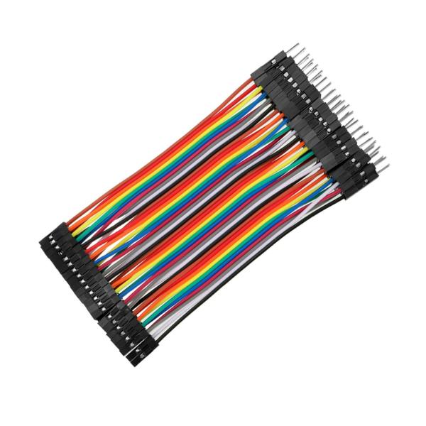 【本商品は海外出荷】お届けは通常20-30日を頂いております。ワイヤタイプ：オス - メス(1P-1P 40ピンヘッダー); 互換性：2.54mmスペースピンヘッダーワイヤー直径：1.3mm; 合計サイズ: 11 x 5.5cm (L*W)...