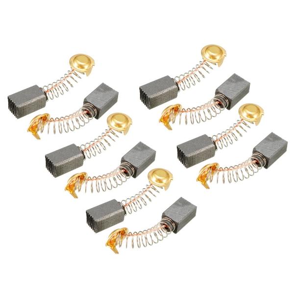 【本商品は海外出荷】お届けは通常20-30日を頂いております。；材質：金属、炭素デットウェート：18g；パッケージ内容：10 x モーターカーボンブラシメインカラー：ブラック、ゴールデンカーボンブラシのサイズ（約）：13 x 7 x 6mm...