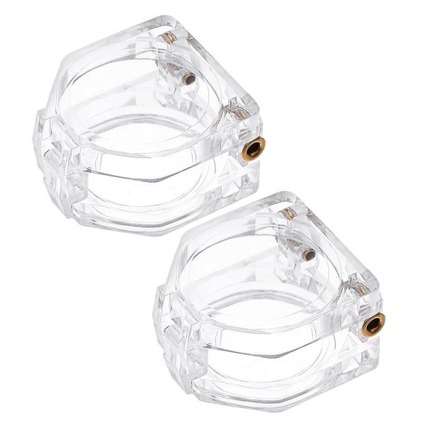 【本商品は海外出荷】お届けは通常20-30日を頂いております。; 材質：プラスチックパッケージ内容：ボタンスイッチプロテクター2個入り合計サイズ： 30 x 37 x 20mm (L*W*H)穴径：22mmラウンドプッシュボタンスイッチ用の...