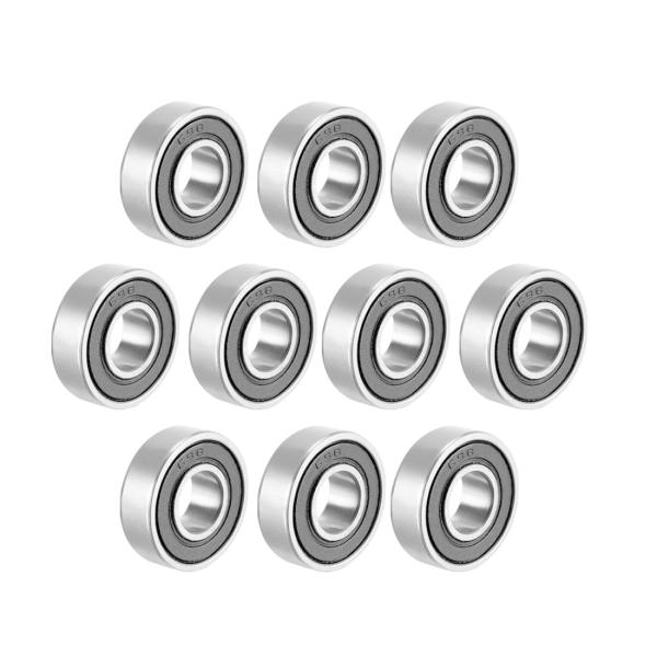 【本商品は海外出荷】お届けは通常20-30日を頂いております。サイズ：698-2RS（内径= 8mm、外径= 19mm、厚さ= 6mm）潤滑油を保持するためにベアリングの両側にシールされています。複雑な環境に適しています炭素鋼製、重荷重下で...