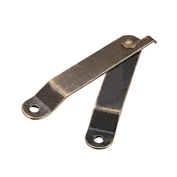 【本商品は海外出荷】お届けは通常20-30日を頂いております。折りたたみサイズ: 67 x 11mm (L*W).オープンサイズ: 111 x 11 x 1mm (L*W*H).取付穴サイズ: 3.7mm (D); メインカラー：ブロンズト...