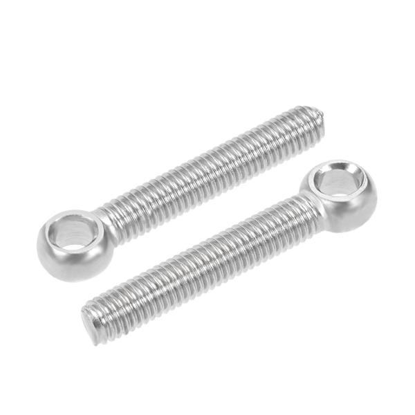 【本商品は海外出荷】お届けは通常20-30日を頂いております。メインカラー：シルバートーン; 材質：304ステンレススチール; パッケージ内容：アイボルト5個入り製品名：アイボルト; 重さ： 22g寸法：M5 x 30mm; 全体の長さ：4...