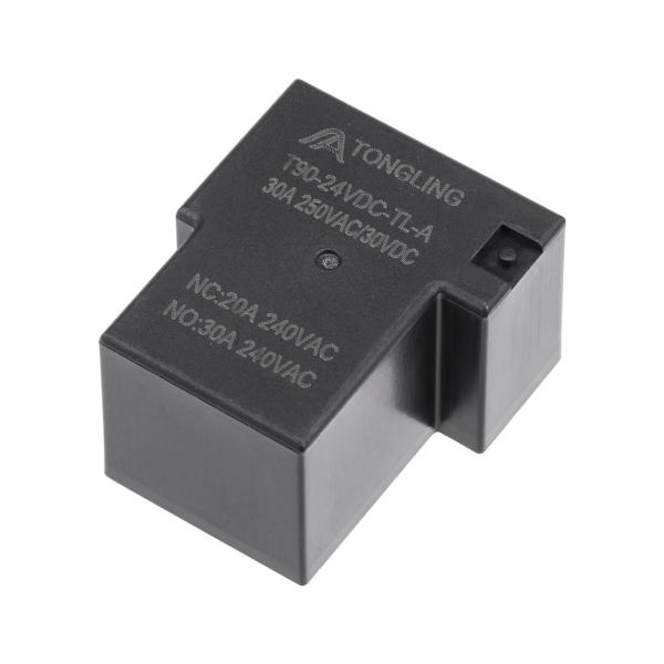 【本商品は海外出荷】お届けは通常20-30日を頂いております。製品名：PCB電磁パワーリレー；モデル : T90-24VDC-TL-Aコイル電圧 : DC 24V;接触容量 :20A 240VAC /30A 240VAC 30A 250VA...