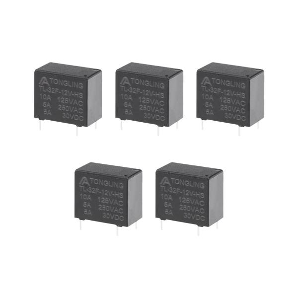 【本商品は海外出荷】お届けは通常20-30日を頂いております。製品名：PCB電磁パワーリレー；モデル : TL-32F-12V-HSコイル電圧 : DC 12V;接触容量 : 10A 125VAC /5A 250VAC /5A 30VDCピ...