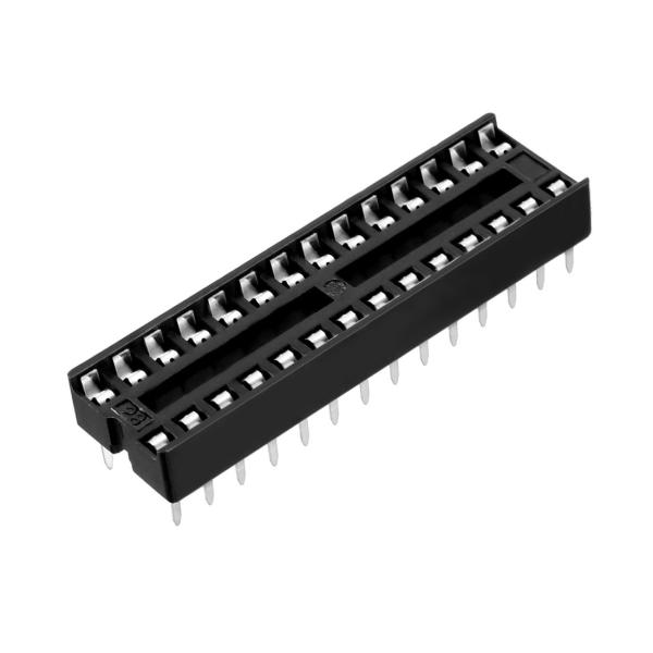 【本商品は海外出荷】お届けは通常20-30日を頂いております。製品名：DIP ICソケットピッチ：2.54mm; 行間距離（約）：7.62mm; ピン数：28各サイズ（約）：35.5 x 10 x 7.5mm（L * W * H）。 材質：...