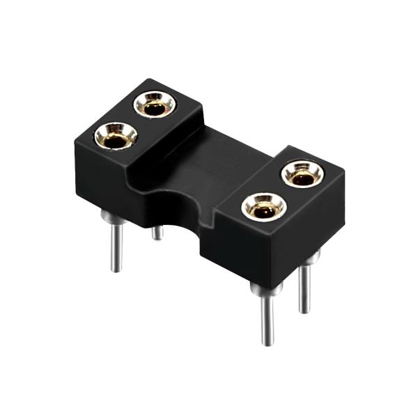 【本商品は海外出荷】お届けは通常20-30日を頂いております。製品名：DIP ICソケットピッチ：2.54mm; 行間距離（約）：7.6mm; ピン数：4各サイズ（約）：10 x 5 x 7.5mm（L * W * H）。 材質：プラスチッ...