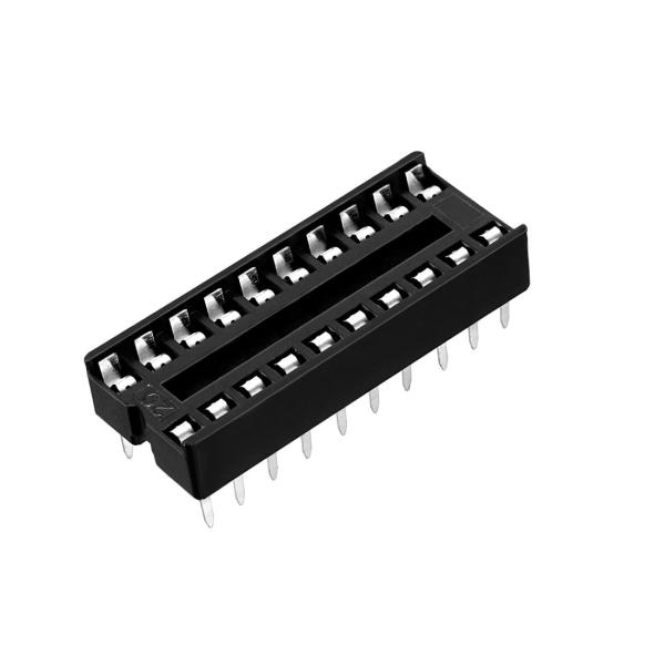 【本商品は海外出荷】お届けは通常20-30日を頂いております。製品名：DIP ICソケットピッチ：2.54mm; 行間距離（約）：7.6mm; ピン数：20各サイズ（約）：25.5x 10 x 8m（L * W * H）。 材質：プラスチッ...