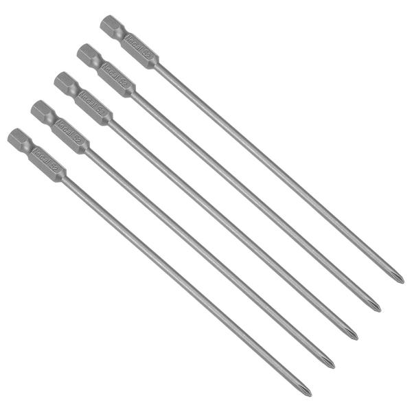 【本商品は海外出荷】お届けは通常20-30日を頂いております。シャンクのサイズ： 1/4; ビットの直径： 3mm ; 全長： 150mm ; ビットのタイプ： 3PH1パッケージコンテンツ： 5 x 十字穴ドライバービットこれらのドライバ...