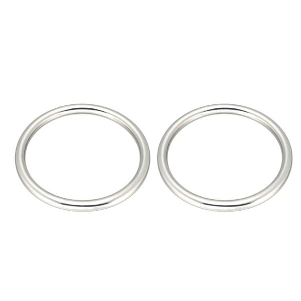 【本商品は海外出荷】お届けは通常20-30日を頂いております。外径: 70mm; 内径: 60mm; リングの厚さ: 5mmステンレス鋼製で、錆びにくく、耐食性、耐錆性に優れています。 表面は滑らかで、溶接された閉じた設計で、はんだ接合はあ...