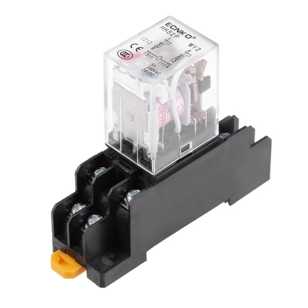 【本商品は海外出荷】お届けは通常20-30日を頂いております。品名：電磁リレー（ソケット付き）; 　モデル: HH52P; コイル電圧: AC 110V接触容量：5A 240V AC / 5A 28V DC; 　タイプ：DPDT (2NO ...