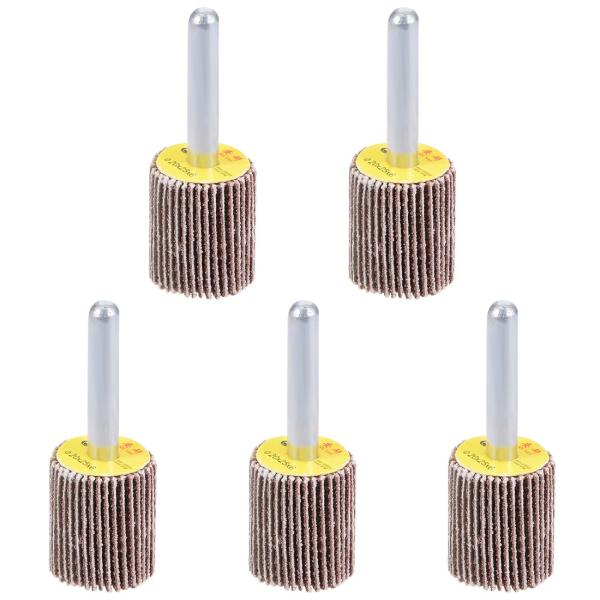 【本商品は海外出荷】お届けは通常20-30日を頂いております。80グリット; 25000R.P.M; 直径20mm、長さ25mm、シャフト30mm。高度な研削技術により、フラップホイールは良好な弾性と高い研削効率を備えています。フラップホイ...