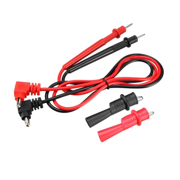 【本商品は海外出荷】お届けは通常20-30日を頂いております。パッケージ内容：テストプローブ付き1 x赤色シリコンテストリード; テストプローブ付き1×ブラックシリコンテストリード; 1×赤アリゲータークリップ; 1×黒アリゲータークリップ...