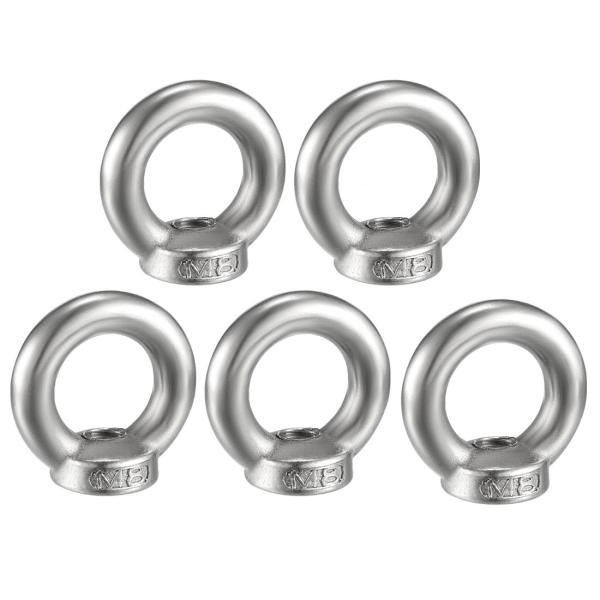 【本商品は海外出荷】お届けは通常20-30日を頂いております。メススレッドサイズ: M8リング内径: 19.2mm;総高さ: 34.5mm304ステンレス鋼製、防錆、耐食性、耐久性製品を固定または持ち上げるために、さまざまな長さのシェルスト...