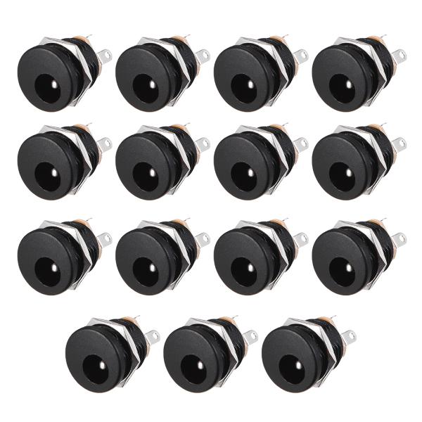 【本商品は海外出荷】お届けは通常20-30日を頂いております。高品質DC  -  022 5.5mmx2.1mm DC電源コネクタ女性のパネルマウント、優れた職人技3ピンはんだ付け端子、取り付けに便利古い壊れた5.5mmx2.1mm DCジ...