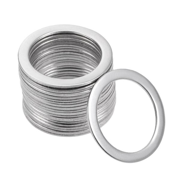 【本商品は海外出荷】お届けは通常20-30日を頂いております。サイズ：14 mm x 20 mm x0.8 mm(内径 x 外径 x T);材質：304ステンレス鋼耐食性仕上げ用ステンレス鋼コーティング。ナット、ボルト、またはネジが材料を引...