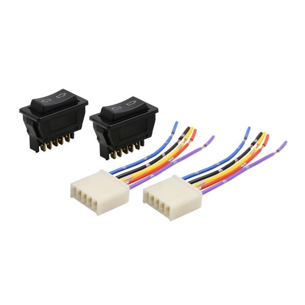 【本商品は海外出荷】お届けは通常20-30日を頂いております。スイッチサイズ：4.1 x 2.1 x 3.4 cm "（L * W * H）ソケットのサイズ：2.6×2.5×1.2cm（L * W * H）ワイヤー長さ：10.4cm取付やす...