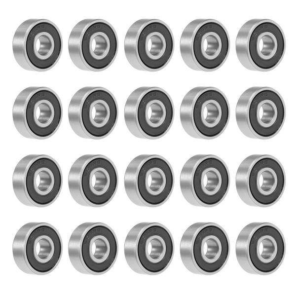 【本商品は海外出荷】お届けは通常20-30日を頂いております。606-2RS (I.D.=6mm, O.D.=17mm, 厚さ=6mm)606-2rs ベアリング に潤滑剤を入れるため、両側で密封されています。クロム鋼の長寿命ベアリング、滑...