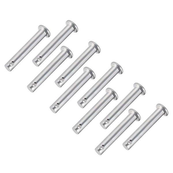 【本商品は海外出荷】お届けは通常20-30日を頂いております。*クレビスピンサイズ：直径6mm、高さ35mm。スチールクレビスピンはシルバートーンです。パッケージ内容：10個×小ネジ。製品名：小ネジボルト;色：シルバーグレー*ピン材質：これ...