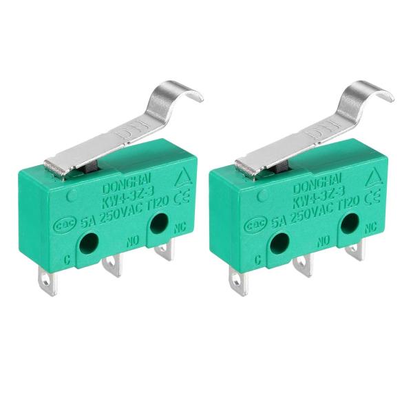 【本商品は海外出荷】お届けは通常20-30日を頂いております。定格荷重：5A / 250VAC。 コンタクトタイプはSPDT NO + NCです3ピン、AC DC制御回路に適用可能です。長寿命です。高精度設計、使いやすい。機械部品の動きを制...