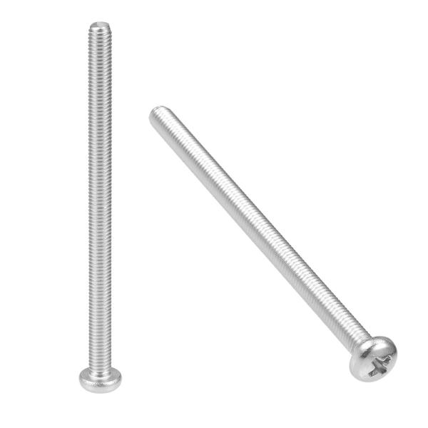 【本商品は海外出荷】お届けは通常20-30日を頂いております。モデル：M5×80mm。ネジの長さ：80mm ピッチ：0.8mm。ネジ頭径：10mmパッケージ内容：5個×小ネジ。ネジ溝タイプ：プラスクロスなべ小ねじ、プラスドライブ。万能ねじ3...