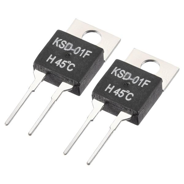 【本商品は海外出荷】お届けは通常20-30日を頂いております。温度：45℃； 電源：220VAC 1A / 24VDC 3A； 連絡先：N.O（ノーマルオープン）45℃N.O（ノーマルオープン）KSD-01F温度コントロールバイメタル温度制...