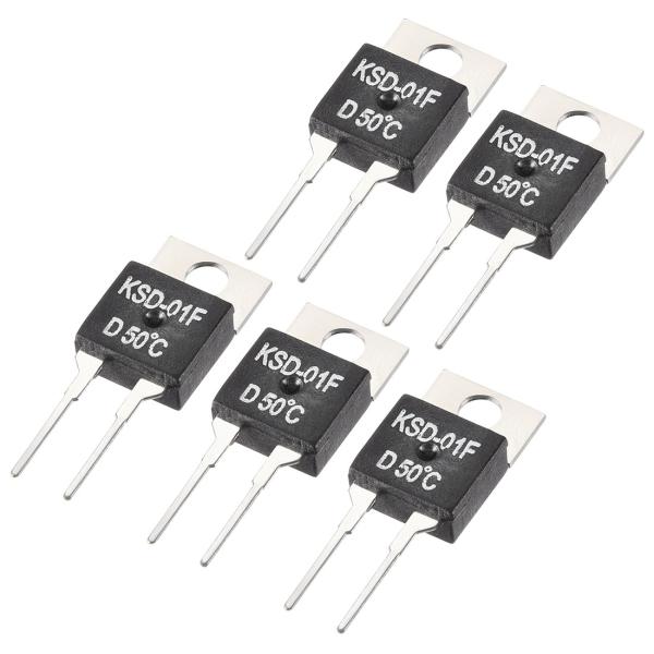 【本商品は海外出荷】お届けは通常20-30日を頂いております。温度：50℃。 電源：220VAC 1A / 24VDC 3A。 連絡先：N.C（ノーマルクローズ）50℃N.C（ノーマルクローズ）KSD-01F温度コントロールバイメタル温度制...