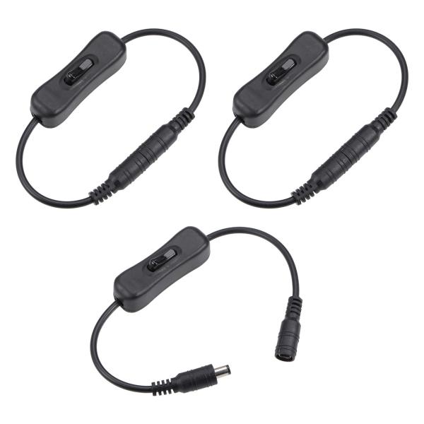 【本商品は海外出荷】お届けは通常20-30日を頂いております。アン/オフスイッチ付きプラグしやすいDC電源ケーブル（5.5mm x 2.1mm）バレルジャック電源スイッチはデバイス（LEDライトなど）をオン/オフにしますDCジャックプラグを...