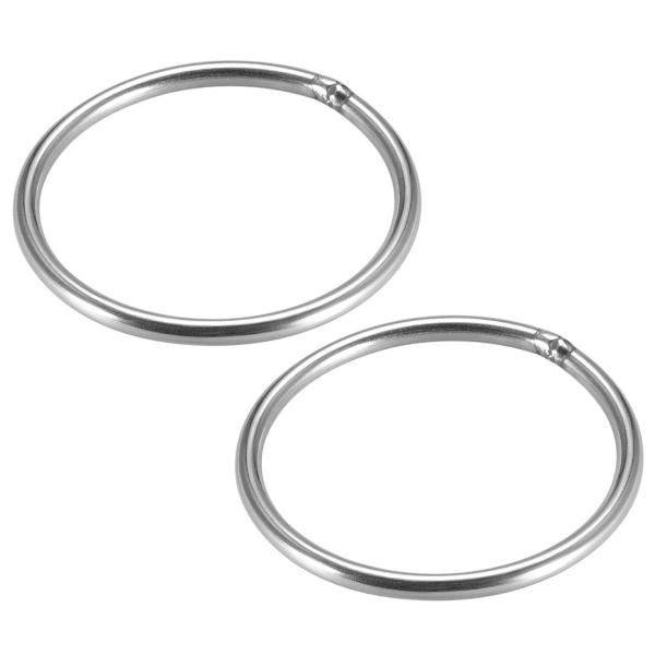 【本商品は海外出荷】お届けは通常20-30日を頂いております。外径： 50mm；厚さ：3mmソリッドタイプのステンレス鋼 - 他のステンレス鋼種よりも優れた強度と防錆性さびないステンレス素材、湿った環境でも錆びない、超酸化防止能力耐食性 -...