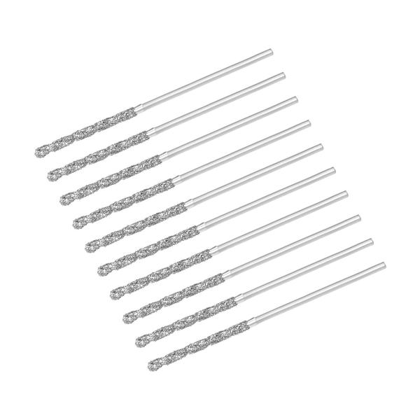 【本商品は海外出荷】お届けは通常20-30日を頂いております。サイズ: 1径, 0.8mmシャンク付きで11mm長さツイストドリルビットです。材料: ダイヤモンドメッキおよびハイス鋼（HSS）、高硬度および穴あけ効率を持っています。回転ツー...