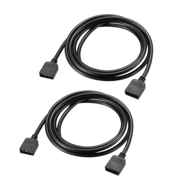 【本商品は海外出荷】お届けは通常20-30日を頂いております。5050/3528 RGB LEDストリップライトまたはRGBファンに対応するRGBスプリッタ延長ケーブル。タイプ：1メス~1メス; ピン：4; 電圧：12V; ケーブル長さ：1...