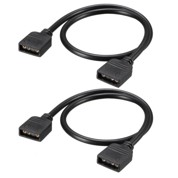 【本商品は海外出荷】お届けは通常20-30日を頂いております。5050/3528 RGB LEDストリップライトまたはRGBファンに対応するRGBスプリッタ延長ケーブル。タイプ：1メス~1メス; ピン：3; 電圧：5V;ケーブル長さ：30c...