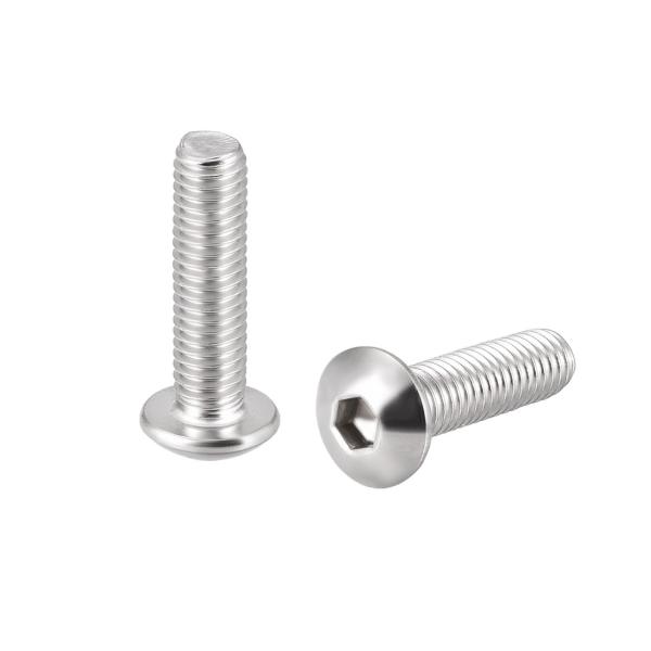 【本商品は海外出荷】お届けは通常20-30日を頂いております。モデル：M5×20mm;ネジの長さ：20mm;ピッチ：0.8mm;スクリューヘッドの直径：10mm;内側六角の直径：3mmパッケージ内容：小ネジ20個入り。 ネジ溝のタイプ：六角...