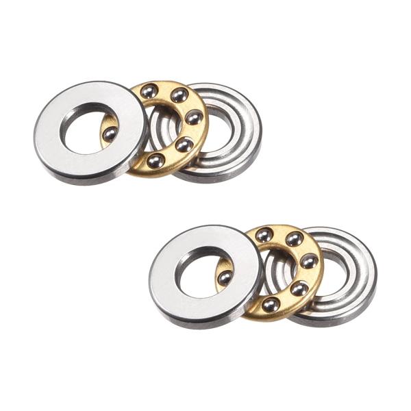 【本商品は海外出荷】お届けは通常20-30日を頂いております。モデル：F4-9M。サイズ：4mm内径 9mm外径 4mm厚低速運転と軸方向荷重専用に設計されていますクロム鋼（GCr15）製、耐久性および耐荷重変形性維持すること容易な高性能、...