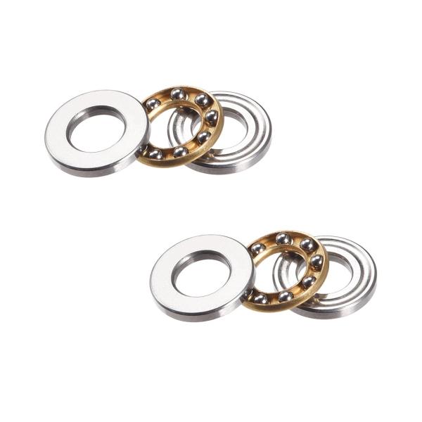 【本商品は海外出荷】お届けは通常20-30日を頂いております。モデル：F5-10M。サイズ：5mm内径 12mm外径 4mm厚低速運転と軸方向荷重専用に設計されていますクロム鋼（GCr15）製、耐久性および耐荷重変形性維持すること容易な高性...