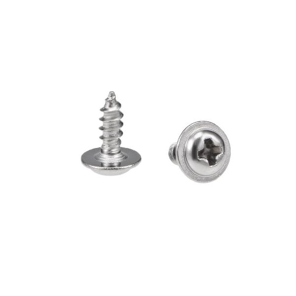 【本商品は海外出荷】お届けは通常20-30日を頂いております。モデル：2x6mm;ネジの長さ：6mm;ワッシャー径：5mm;ネジヘッド直径：4mmパッケージ内容：セルフタッピングねじ50個入り(+/-2%)；ねじ溝タイプ：プラスパンヘッドプ...