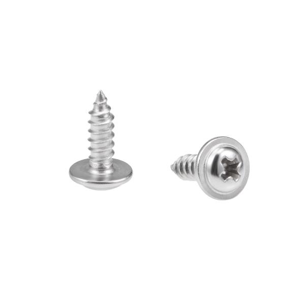 【本商品は海外出荷】お届けは通常20-30日を頂いております。モデル：2.6x8mm;ネジの長さ：8mm;ワッシャー径：6mm;ネジヘッド直径：4mmパッケージ内容：セルフタッピングねじ50個入り(+/-2%)；ねじ溝タイプ：プラスパンヘッ...