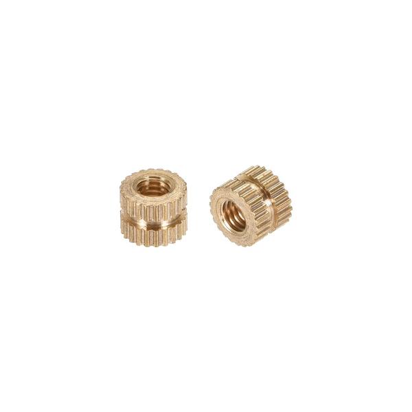 【本商品は海外出荷】お届けは通常20-30日を頂いております。[サイズ] - M3x0.5mmネジサイズ、長さ4mm、外径5mm。[材料] - 真鍮製、防錆性、熱伝導性、耐熱性に優れ、長時間の使用が可能です。[特徴] - 超音波または熱によ...