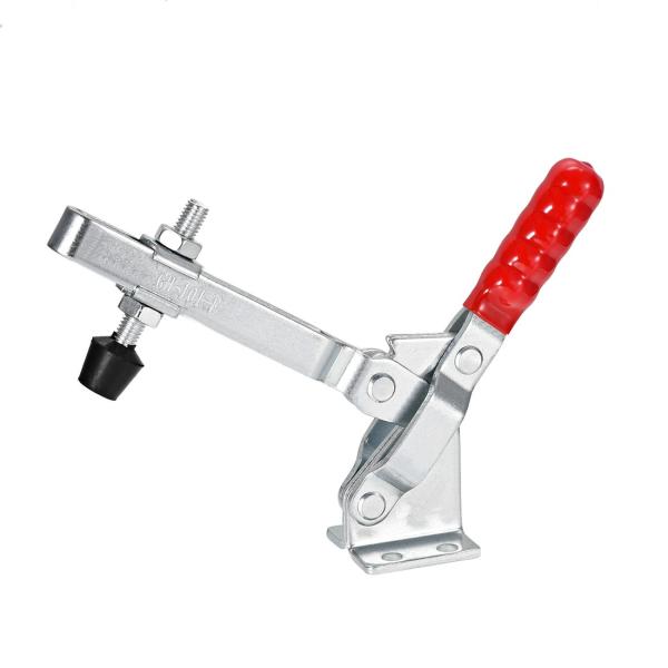 【本商品は海外出荷】お届けは通常20-30日を頂いております。レッドビニール製ハンドグリップデザインは、クッションリブプロファイル付きユーザーの利便性を向上させます。クランプ本体とリンケージは腐りから守るために亜鉛メッキ製です。トグルクラン...