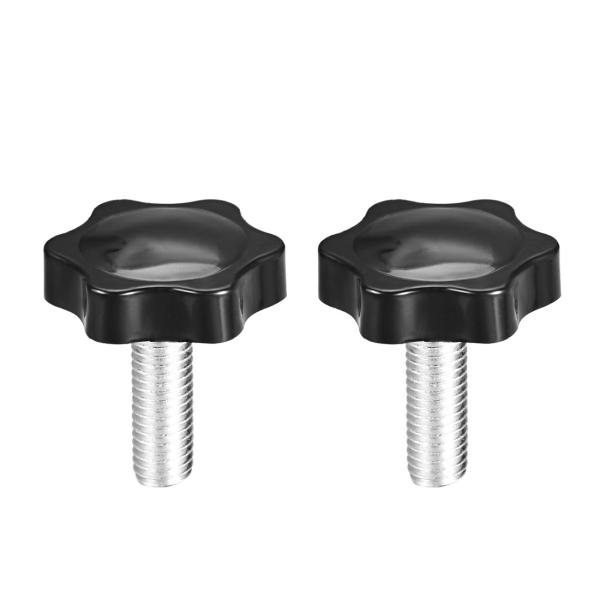 【本商品は海外出荷】お届けは通常20-30日を頂いております。ネジサイズ：M10×25mm（D×L）ヘッド径（約）：38mm；ピッチ：1.5mm全高：45mm；パッケージ内容：2本xネジノブ。このノブは壊れたもののためのすばらしい取り替え品...