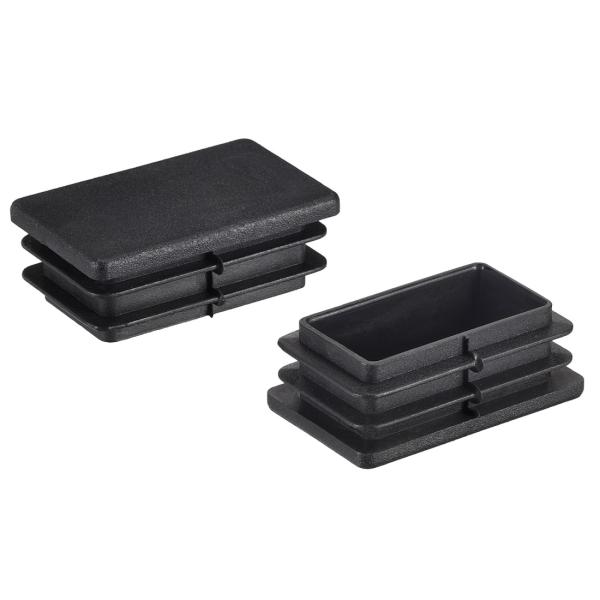 【本商品は海外出荷】お届けは通常20-30日を頂いております。長方形カバーの寸法：40mm x 25mm(L*W); 適合する穴の内側の寸法：39mm x 23mm(L*W).材質：これらのエンドキャップは、耐久性のあるポリプロピレン製で、...