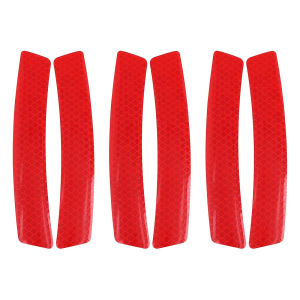 【本商品は海外出荷】お届けは通常20-30日を頂いております。強化された安全性：優れた反射性能、良好な広角性能。自動車用反射ステッカーは、日中の美観を損なうことなく、夜間の安全性を高めます。取り外しが簡単：貼り付け性能が良いので、ポストや車...