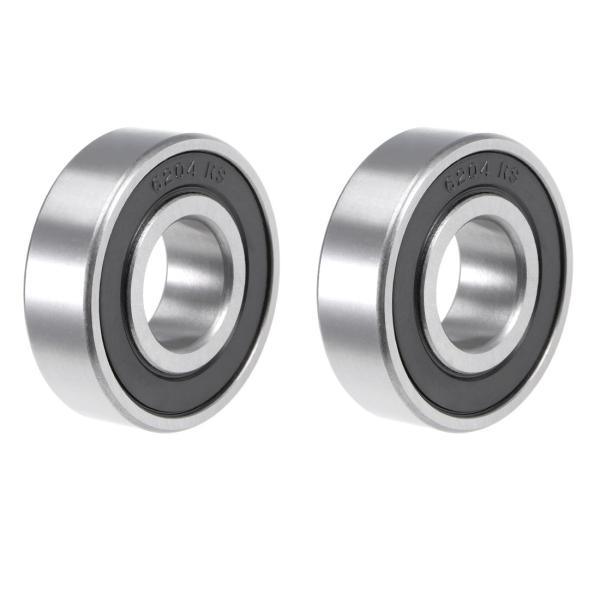 【本商品は海外出荷】お届けは通常20-30日を頂いております。6204-2RS（内径= 20 mm、外径= 47 mm、厚さ= 14 mm）6204rs軸受は潤滑剤を保持するのに両側に封止されています。クロム鋼長寿命ベアリング、円滑かつ低ノ...