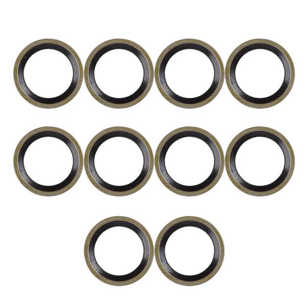 【本商品は海外出荷】お届けは通常20-30日を頂いております。自動車用エッセンシャルワッシャーの品揃え、サンププラグ、水、燃料、油圧継手に最適ボンデッドシールは、直径の内側に接着された金属ワッシャとエラストマーリングを含みます。メタルワッシ...