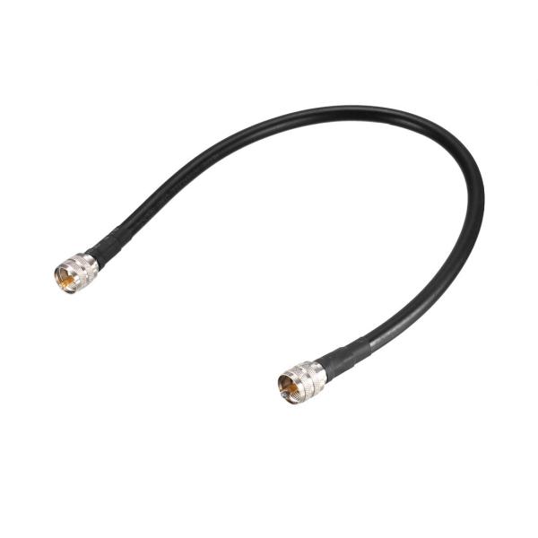 【本商品は海外出荷】お届けは通常20-30日を頂いております。UHF PL-259オス-UHF PL-259オスコネクタ付きRG213低損失同軸ケーブルニッケルメッキのコネクタ本体と金メッキの真鍮コンタクト付き両端にPL-259コネクタをは...