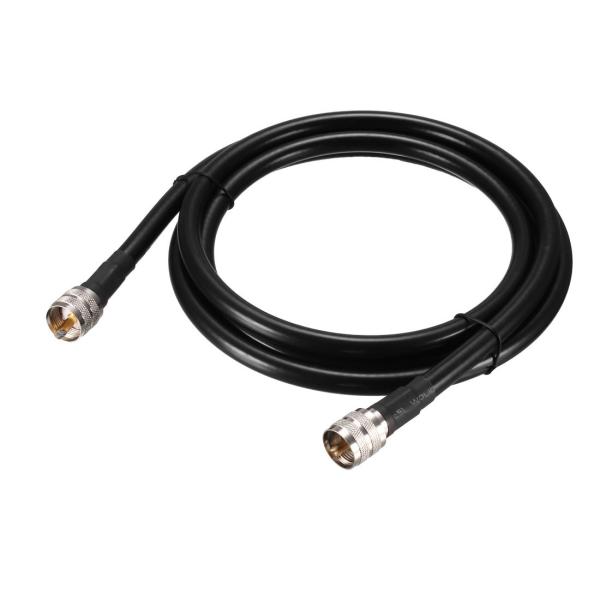 【本商品は海外出荷】お届けは通常20-30日を頂いております。UHF PL-259オス-UHF PL-259オスコネクタ付きRG213低損失同軸ケーブルニッケルメッキのコネクタ本体と金メッキの真鍮コンタクト付き両端にPL-259コネクタをは...